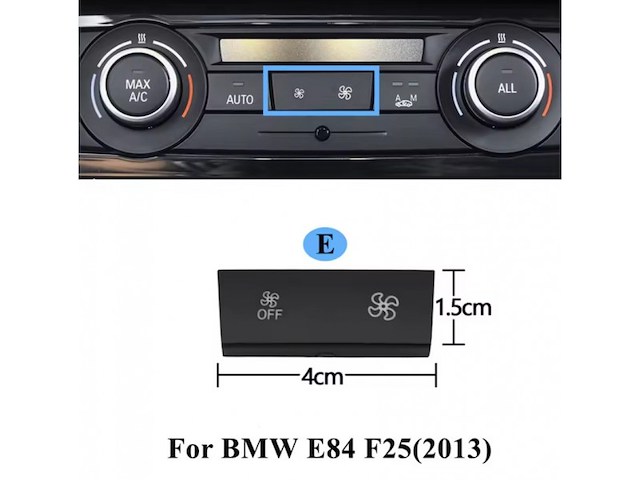 Dugme ventilator klima BMW E84 F25(2013)