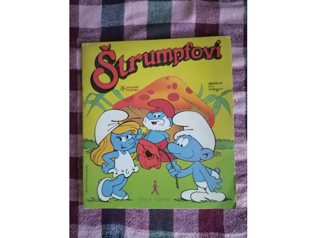 Štrumpfovi, Panini, popunjen