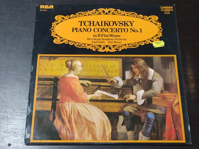 TCHAIKOVSKY - Piano concerto no.1 (LP, ENGLAND, MINT/5)