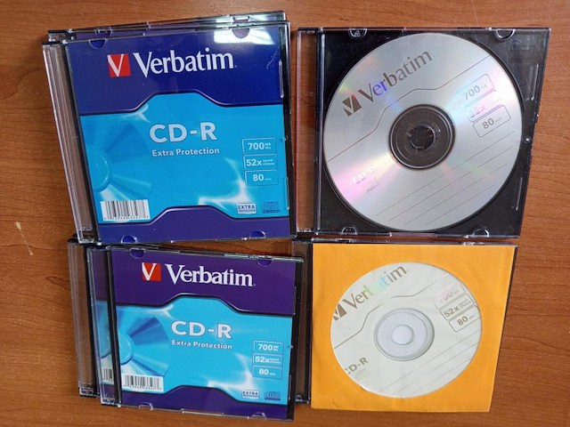 Verbatim CD-R diskovi, 10 kom