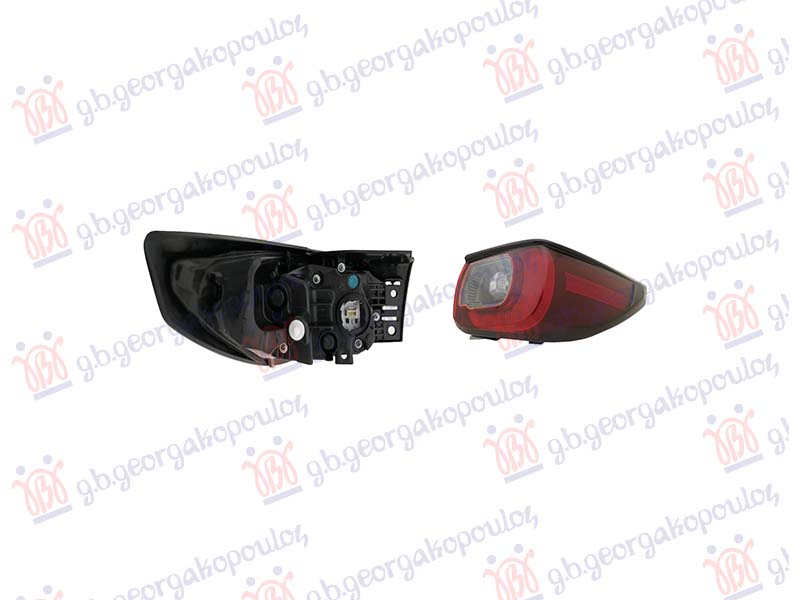 STOP LAMPA SPOLJASNJA LED (LED/LY5B) (DEPO) Desna str. MAZDA CX5 (2022-) (OEM: KSD451150)