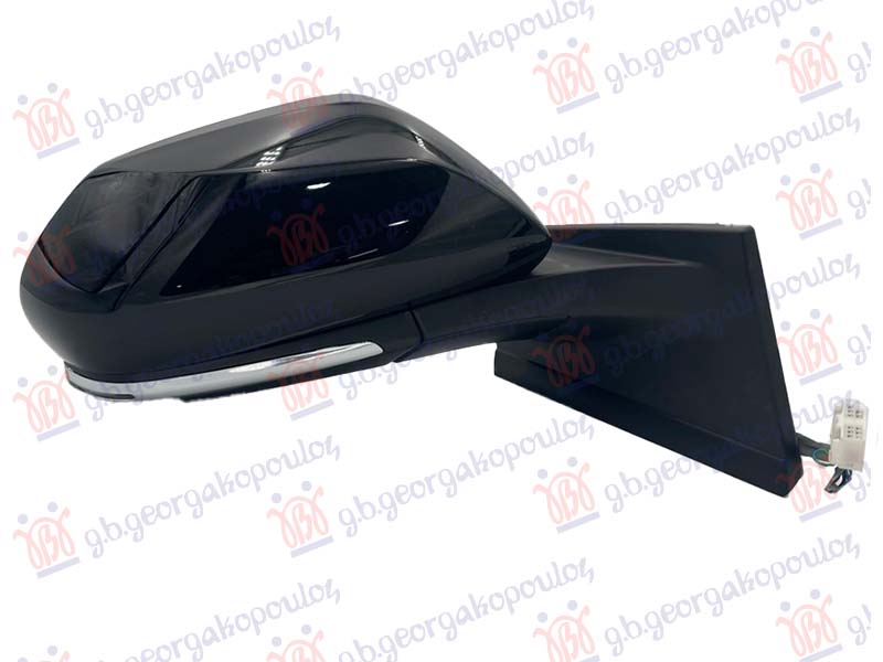 RETROVIZOR ELEKTRICNI SA GREJACEM (MIGAVAC) Desna str. TOYOTA PRIUS (2016-2019) (OEM: 8791047390)