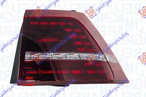 STOP LAMPA SPOLJASNJA LED (R) (MARELLI) Desna str. VW GOLF VII (2013-2016) (OEM: 5G0945208C)