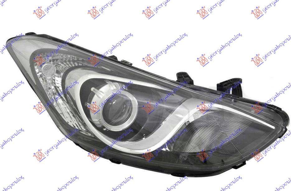 FAR ELEKTRICNI (TYC) Desna str. HYUNDAI i30 3D (2013-2017) (OEM: 92102-A6020, 92102A6020)