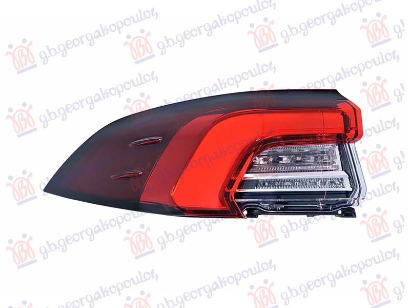 STOP LAMPA SPOLJASNJA CELA LED (ULO) Leva str. TOYOTA COROLLA (E21) SDN (2019-) (OEM: 81561-02D20, 8156102D20)