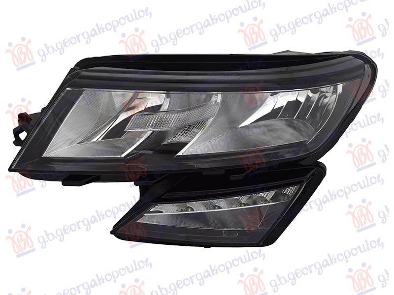 FAR ELEKTRICNI SA LED DNEVNIM SVETLOM (TYC) Leva str. SKODA KODIAQ (2016-2021) (OEM: 566941015B)