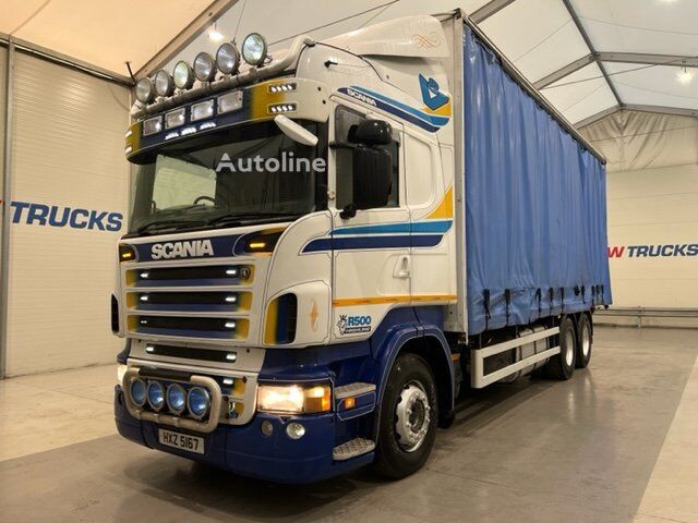 Scania R500 6x2 10 Tyre Rear Lift Curtainsider kamion sa klizna zavesa cerada