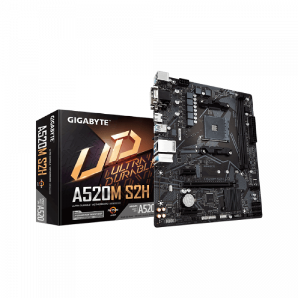 Matična ploča AM4 Gigabyte A520M S2H