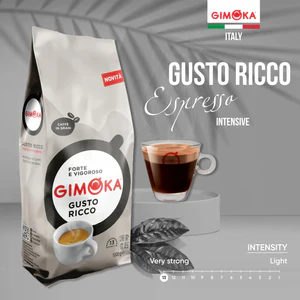 Gimoka Gusto Ricco Пржена кафа у зрну 1000G