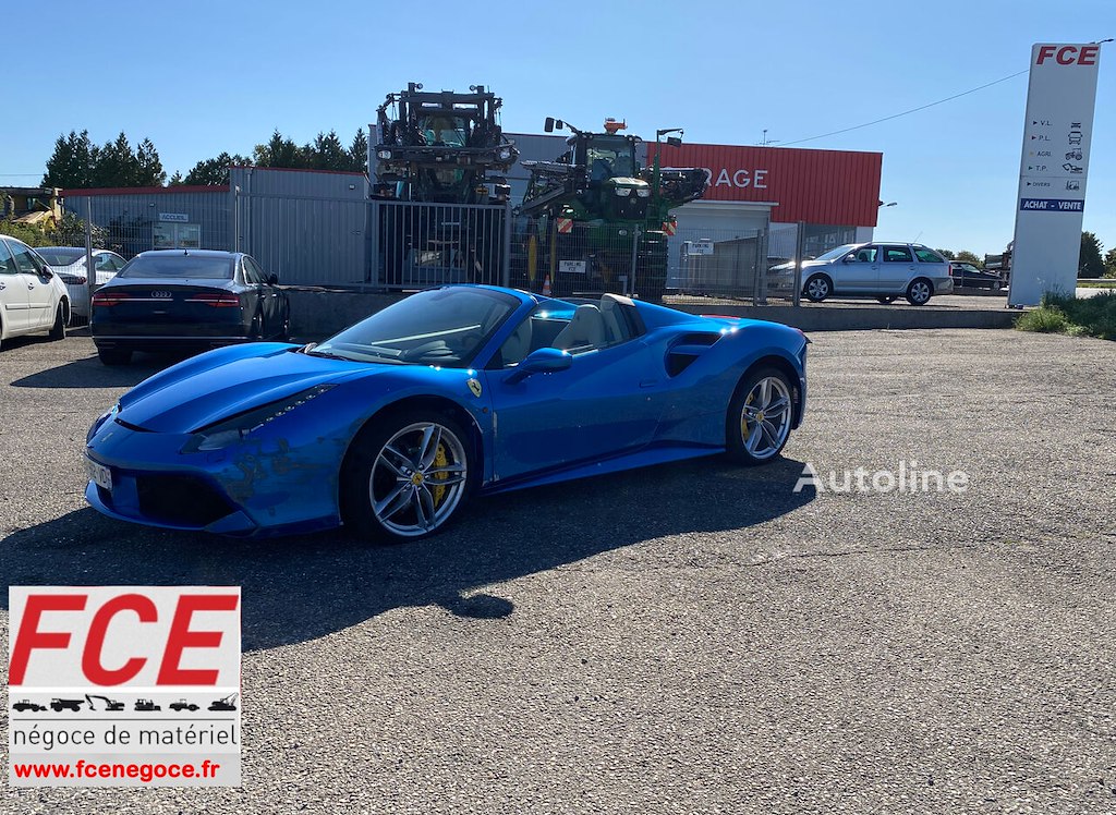 Ferrari 488 SPIDER -Carte Grise Française automobil nakon udesa