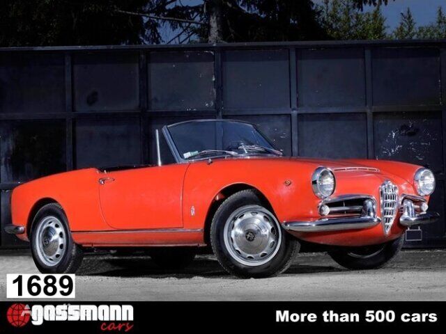 Alfa Romeo Giulia 1600 Spider automobil