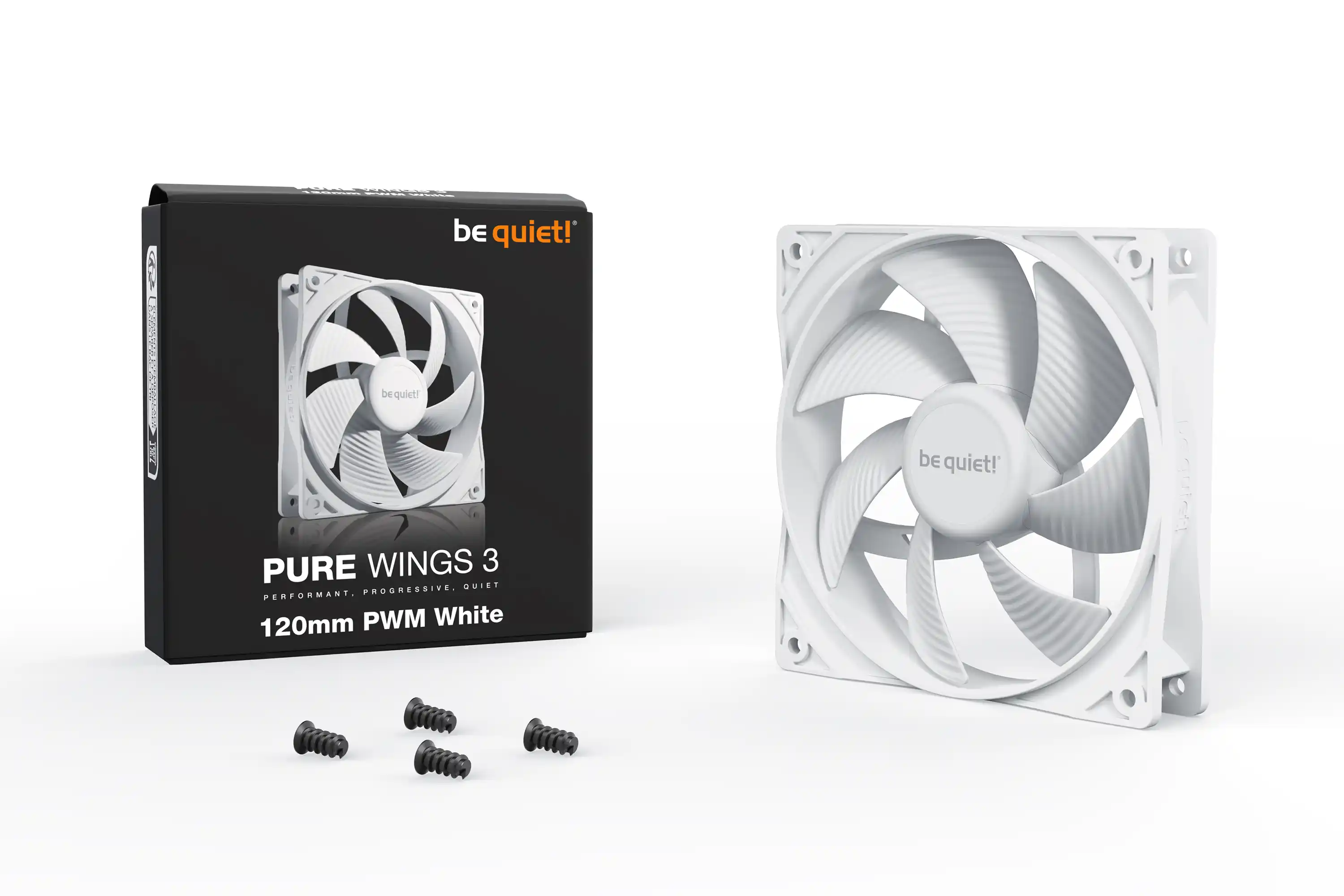 be quiet! Case Cooler Be quiet Pure Wings 3 120mm PWM BL110 White