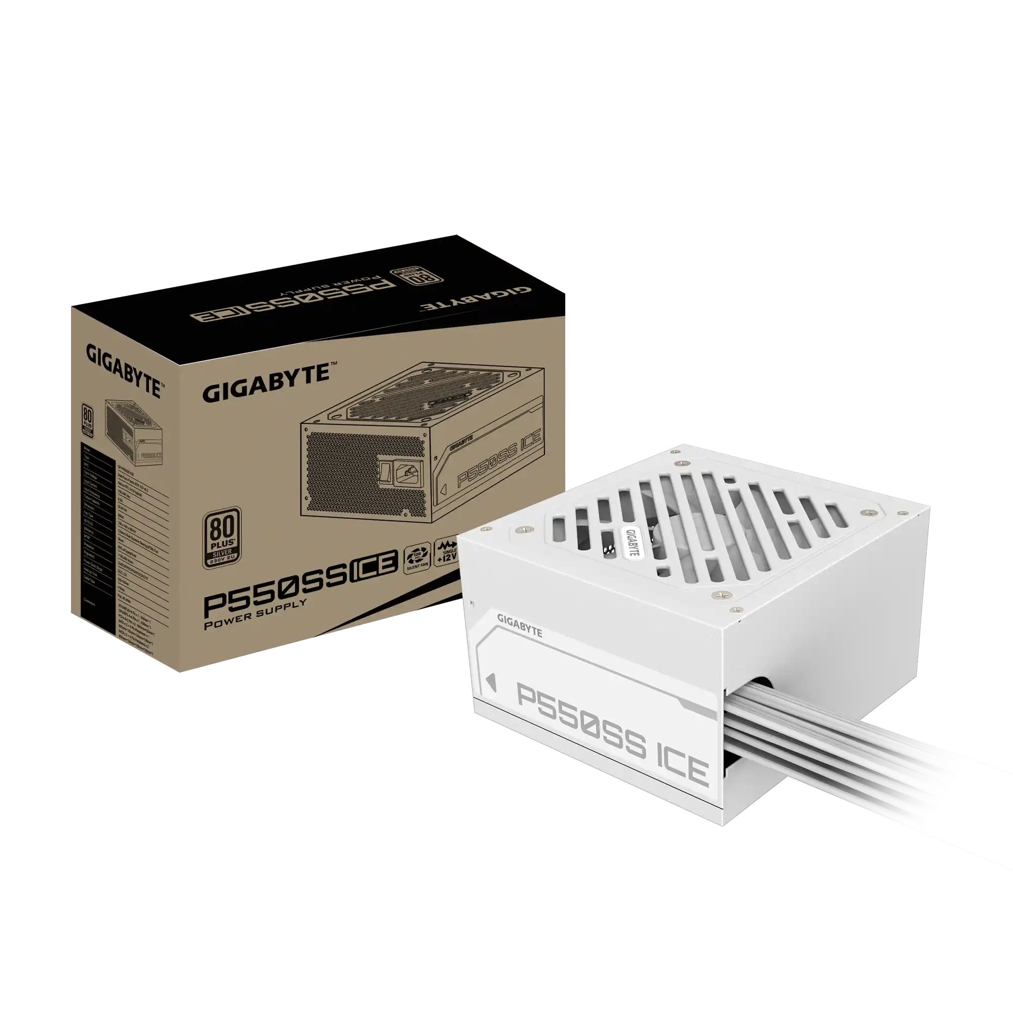 Gigabyte Napajanje 550W Gigabyte GP-P550SS Ice Silver