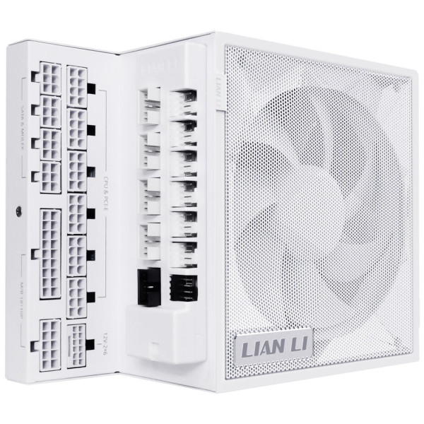 Lian Li Napajanje 1200W Lian Li EDGE 80PLUS Gold PCIe 5.1, ATX 3,1 USB HUB, Belo