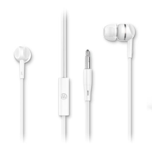 Motorola MOTOROLA Earphone EARBUDS 105 sa mikrofonom 3,5mm BELE