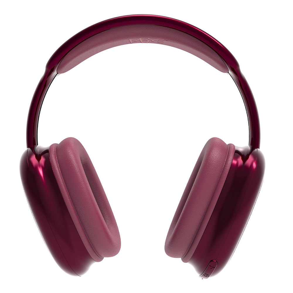 MOYE Stellar BT Headphones with Microphone Ruby