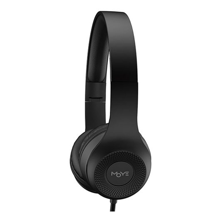 MOYE Enyo Foldable Headphones with Microphone Black
