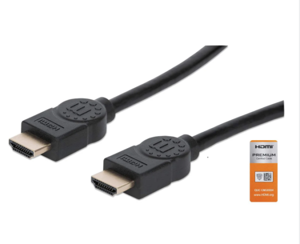 Manhattan Kabl Manhattan 355346 HDMI M/M 4K/60Hz/100Mbps/1.8m