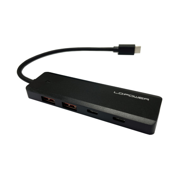 LC Power HUB LC Power LC-HUB-U3-4-C USB-C, 2 x USB3.2/2 x USB-C