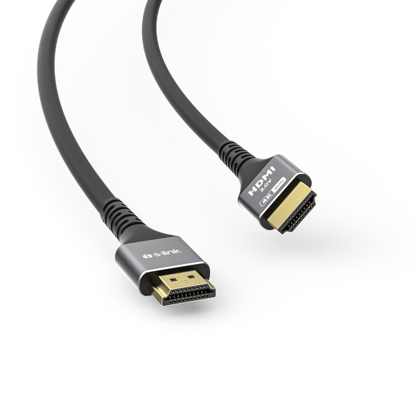 S-link Kabl S-link SLX-HD4K20 HDMI na HDMI M/M v2.0 4K/30Hz Metal 20m