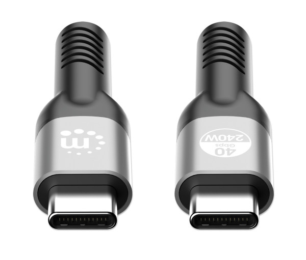 Manhattan Kabl Manhattan 356374 USB-C M/M 3.1/8K/60Hz/Thunderbolt 4/40Gbps/PD/1m