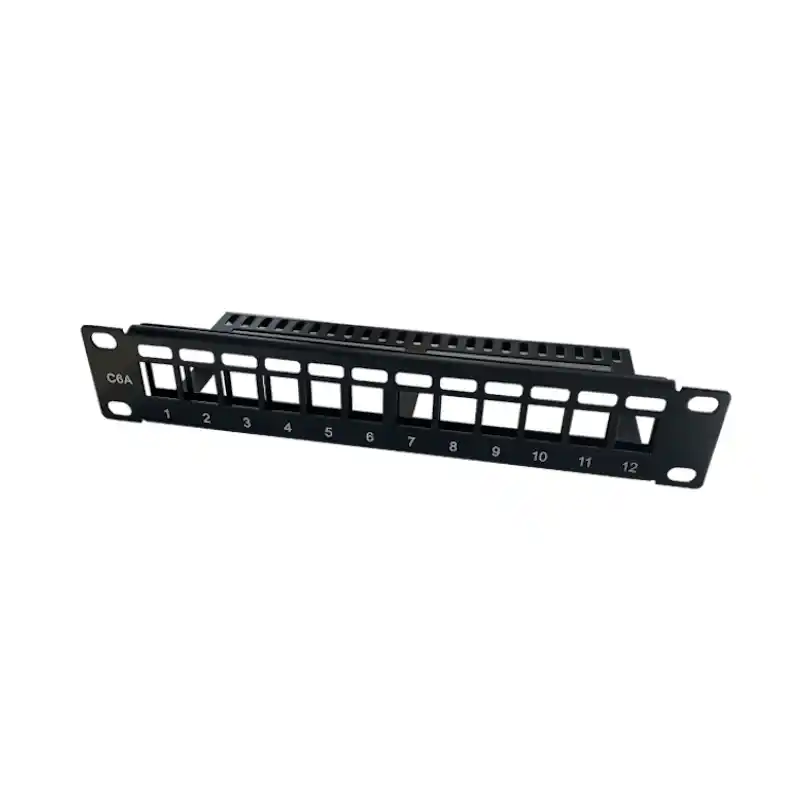 Ansec 1U/10 Patch panel Ansec prazan