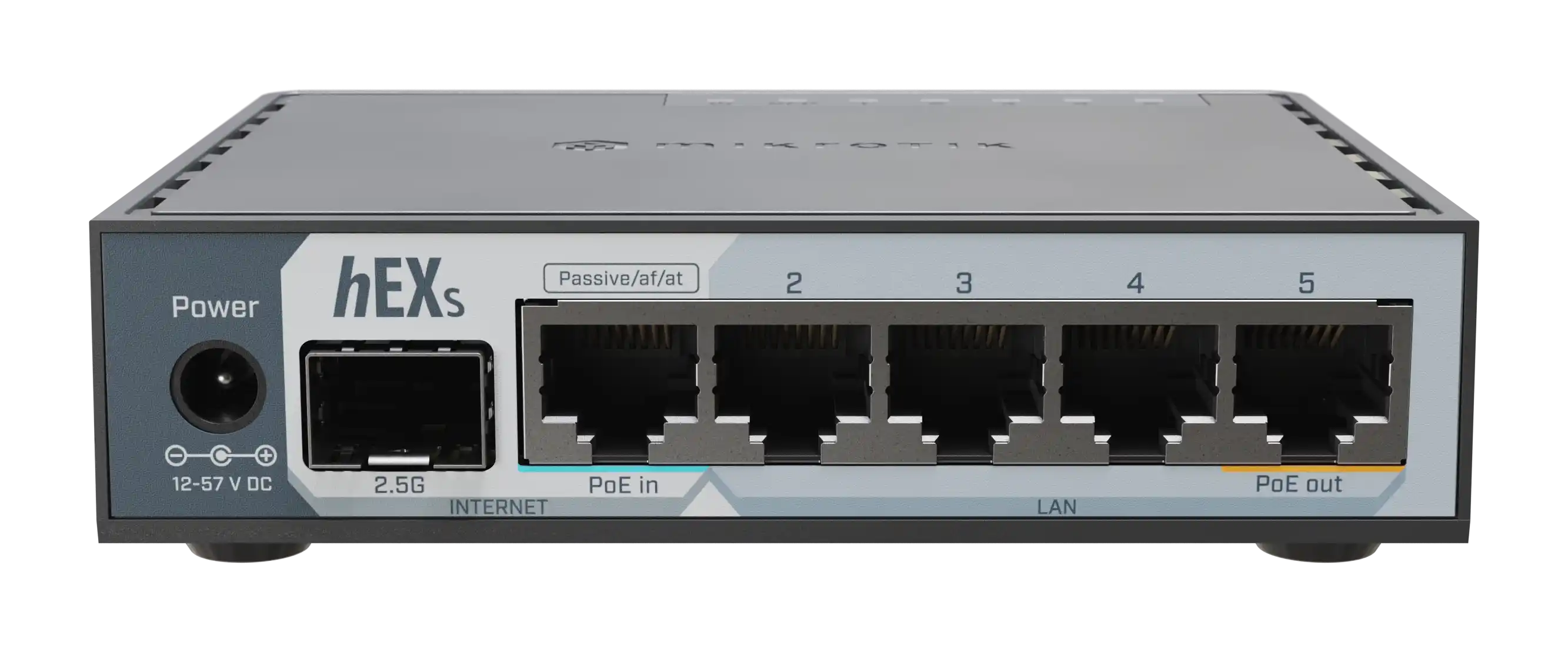 MikroTik E60iUGS hEX S ruter sa 5 x GB LAN/1 x WAN/2.5GbE SFP + USB3.0
