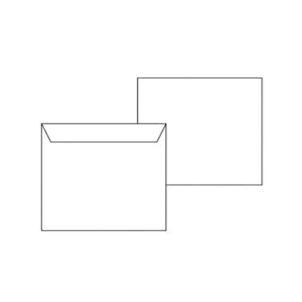 Razno Koverta B5 176x250mm bela samolepljiva