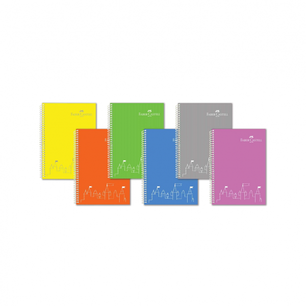 Faber Castell Sveska A4 Faber Casteli spirala 80l dikto 400102