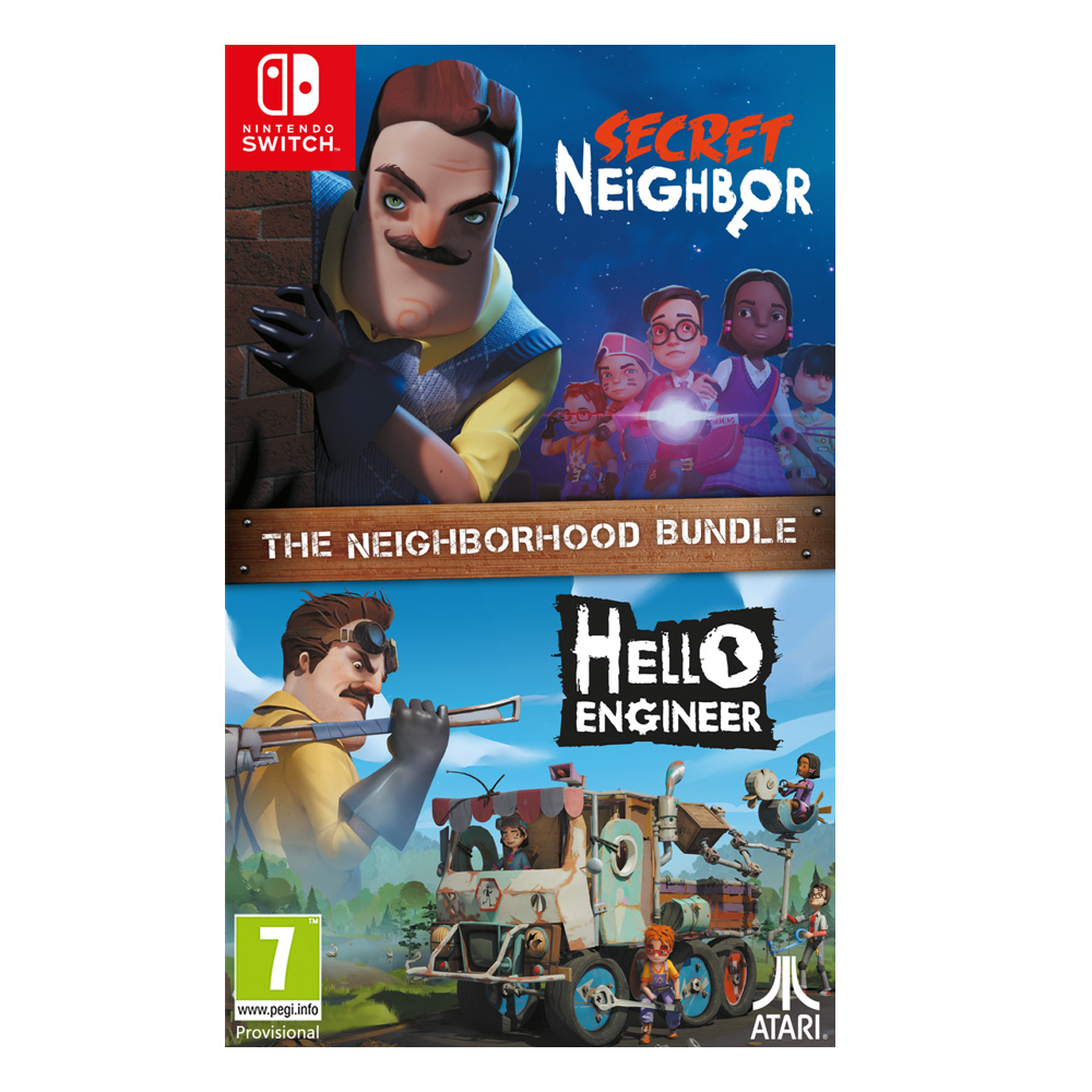 Atari Switch Secret Neighbor + Hello Engineer - The Neighborhood Bundle