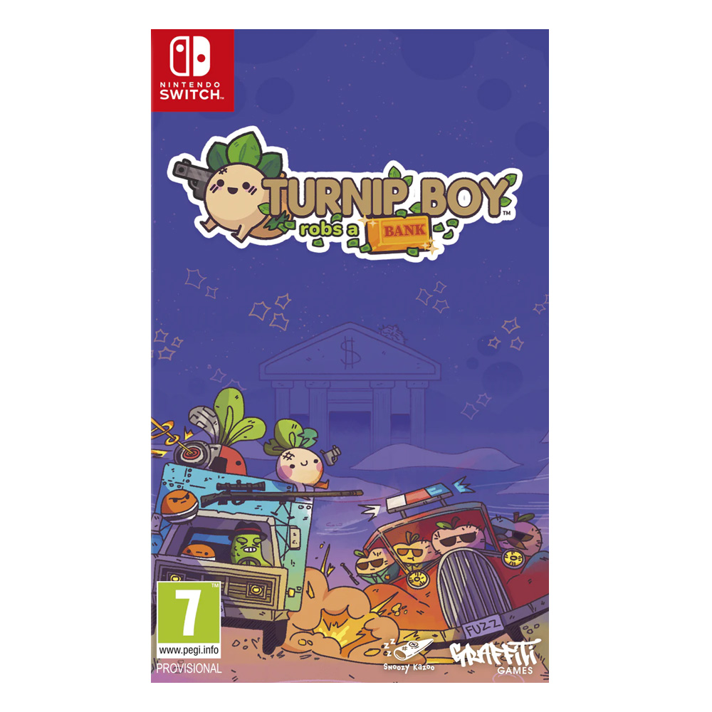 Snoozy Kazoo Switch Turnip Boy Robs a Bank