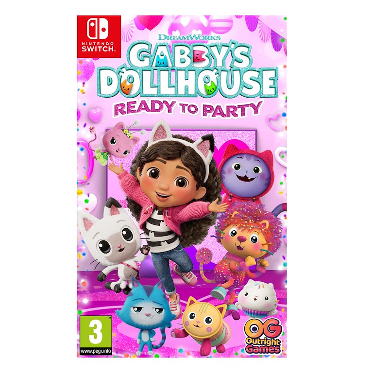 Outright Games Switch DreamWorks Gabby's Dollhouse: Ready to Party