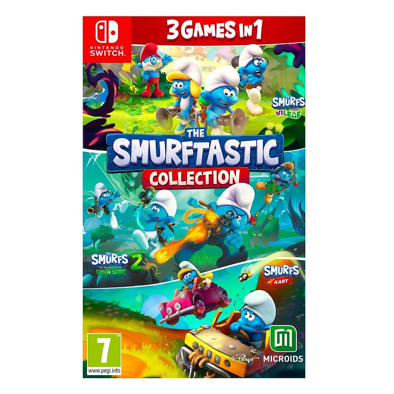 Microids Switch The Smurftastic Collection