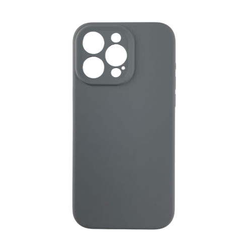 Razno Silikonska SOFT futrola sa zaštitom kamere iPhone 15 Pro Max TAMNO-SIVA
