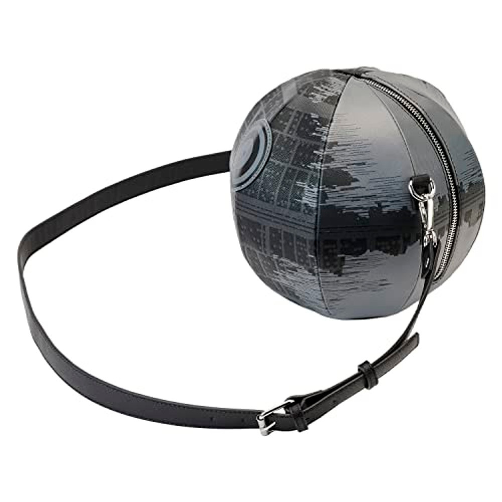 Loungefly Star Wars Return Of The Jedi 40TH Anniversary Death Star Figural Crossbody Bag