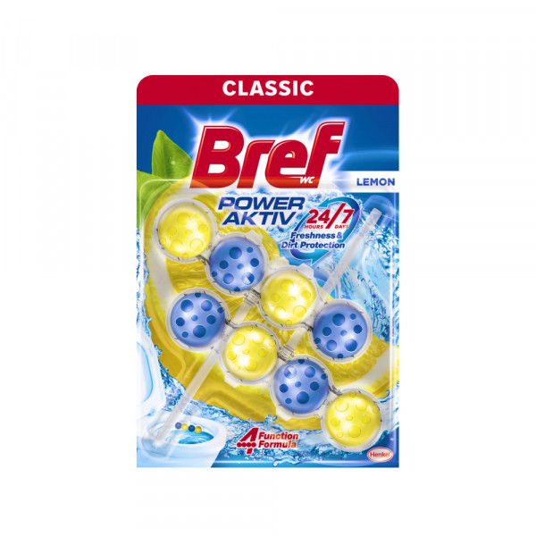 Razno Osveživač za WC šolju Bref kuglice 2x50g 2/1 lemon