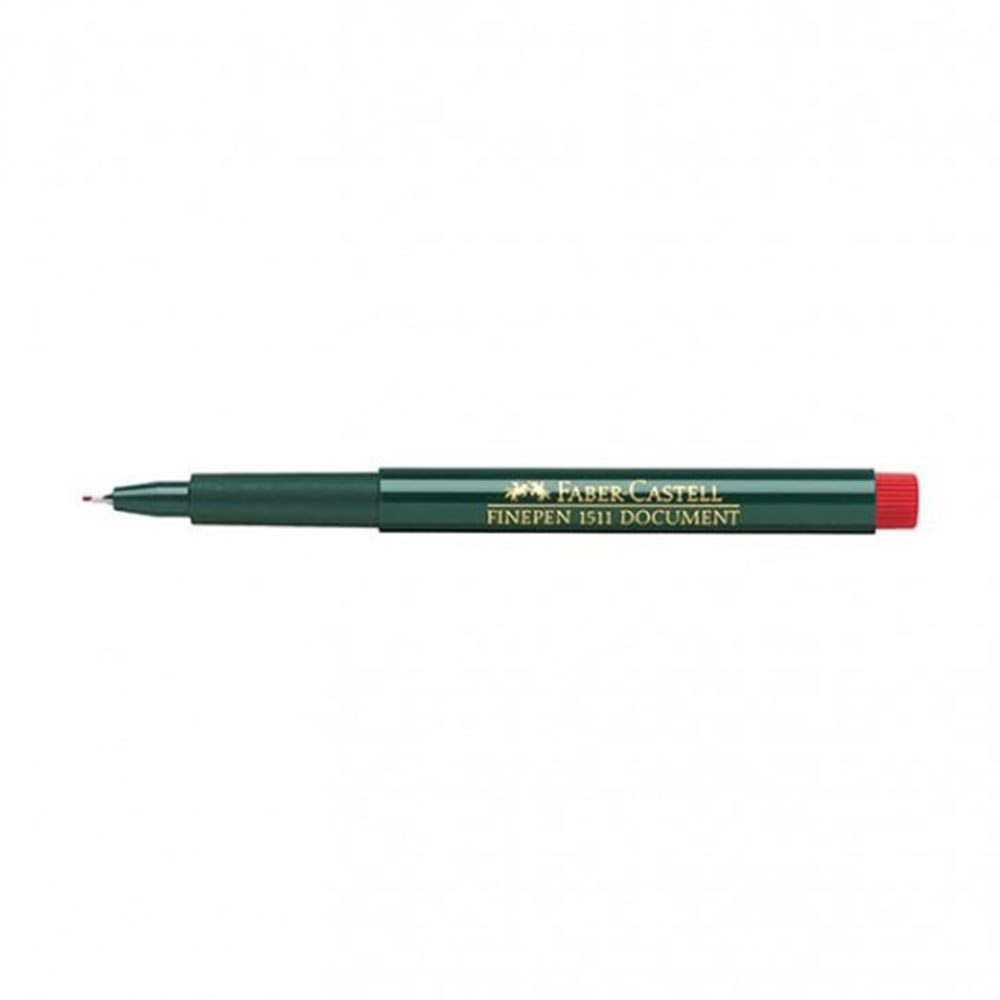 Faber Castell Lajner 151121 0.4 Faber Castell crveni 04063