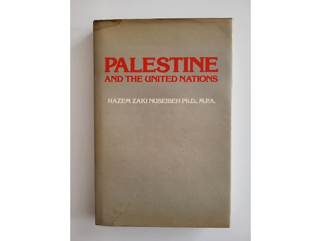Palestina i Ujedinjene Nacije (na engleskom)