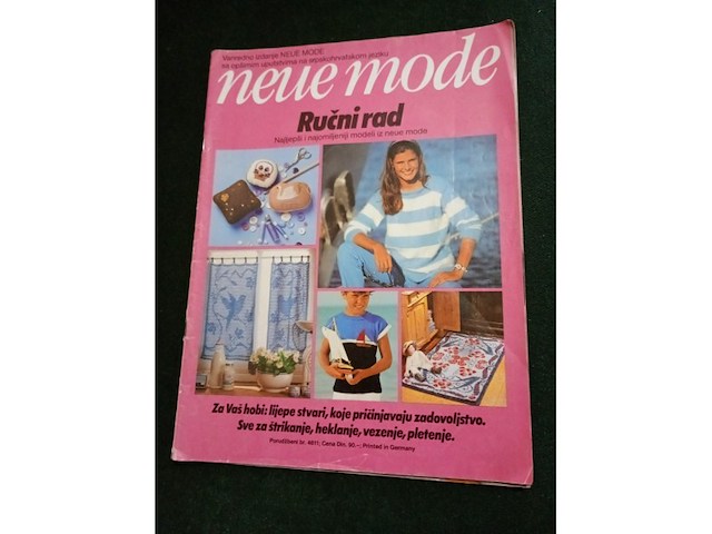 Neue Mode ručni rad