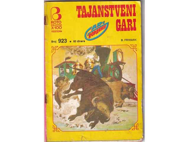 ROTO VESTERN-TAJANSTVENI GARI