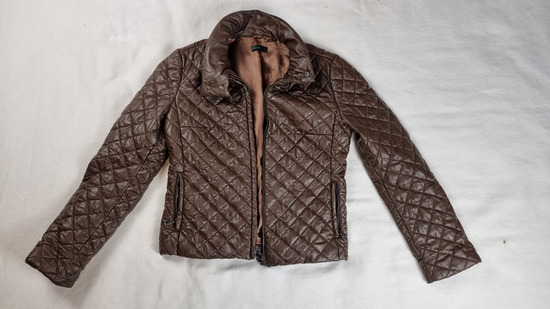 Benetton zenska kozna jakna stepana