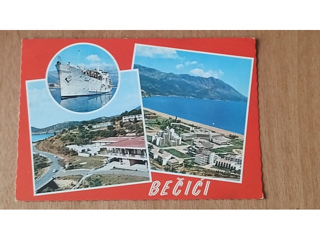 Bečići - Brod - Crna Gora - Putovala 1975.g -
