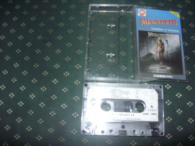 Megadeth – Countdown To Extinction Cass. MG Poland 1992