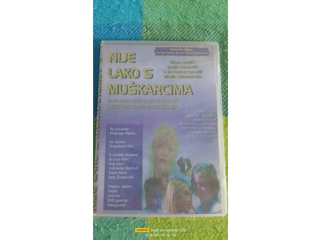 DVD DOMACI FILM - NIJE LAKO SA MUSKARCIMA