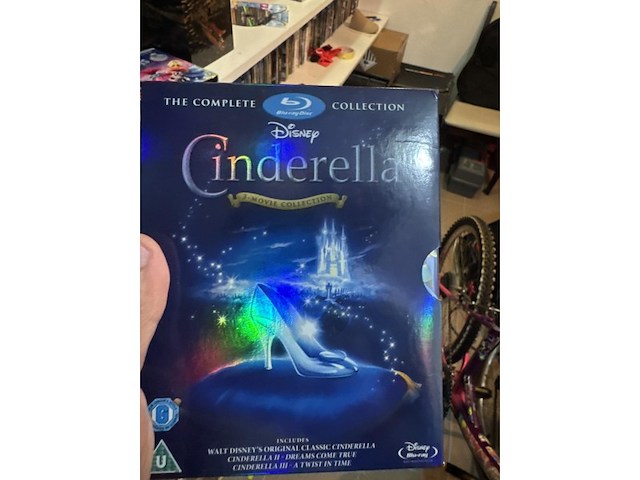 Disney Cinderella 1-3 blu ray