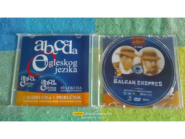 DVD DOMACI FILM - BALKAN EXPRES EPIZODE 1,2,3