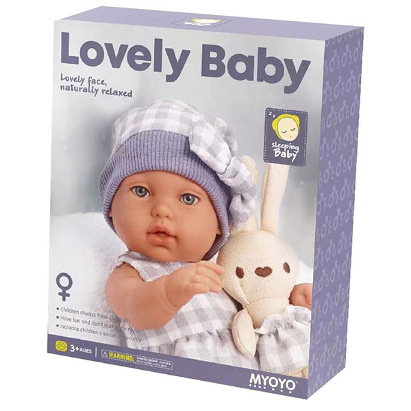 Lutka Lovely Baby 33cm u nosiljci 1042398