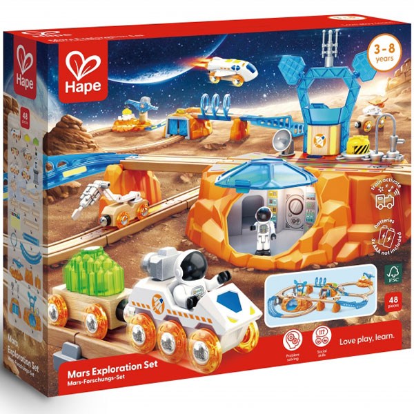 Svemirska stanica 48 delova Hape Toys 22003483