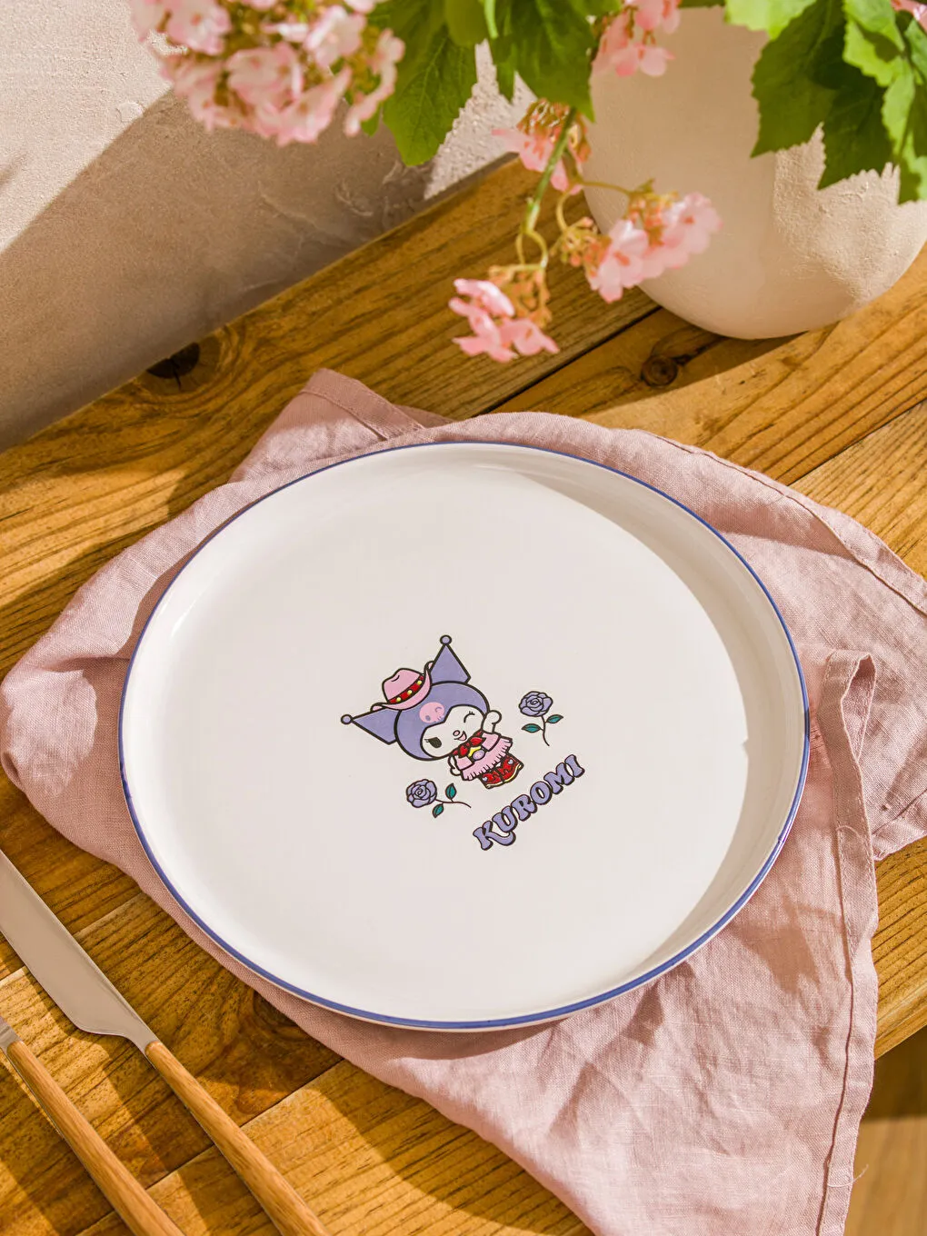 LCW HOME Kuromi Štampani Keramički Tanjir Za Tortu 22 Cm