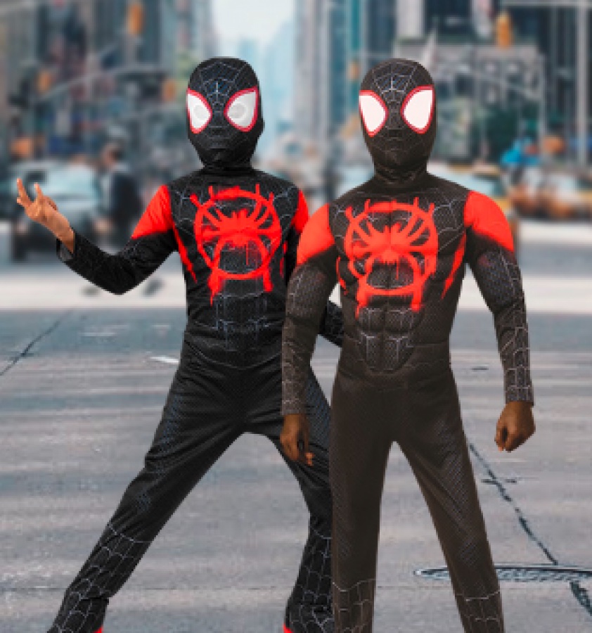 Kostim CRNI SPIDERMAN za Misicima